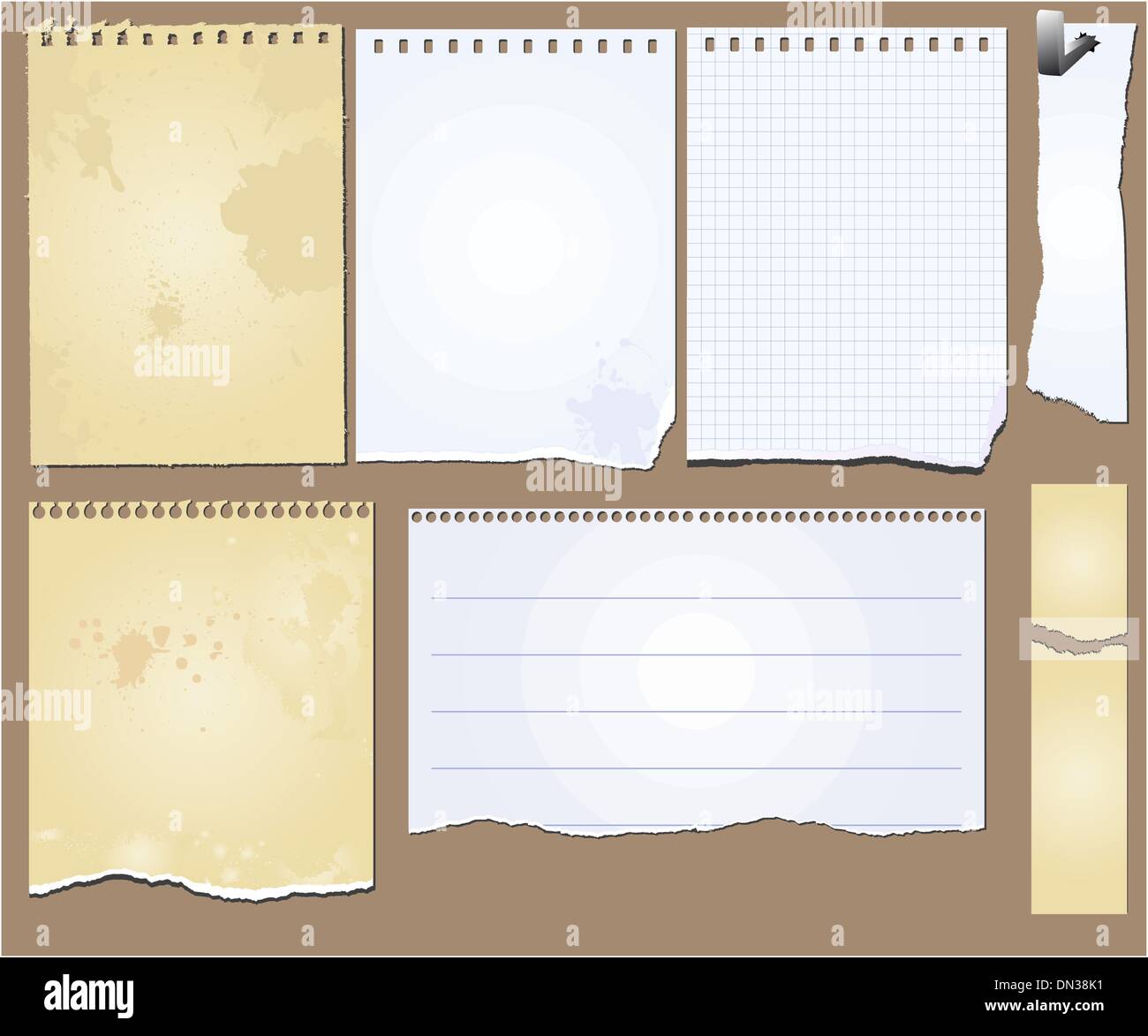 Scrapbook vector vectors hi-res stock photography and images - Alamy