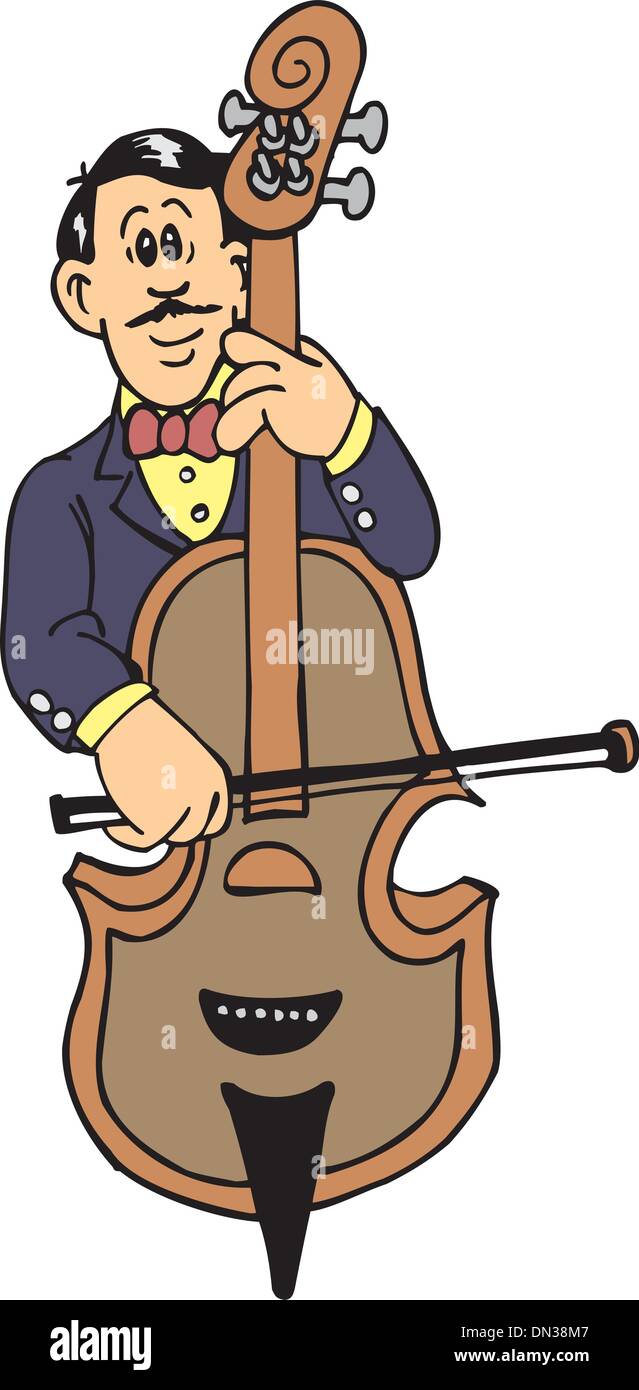 Fiddle player Stock Vector Images - Alamy