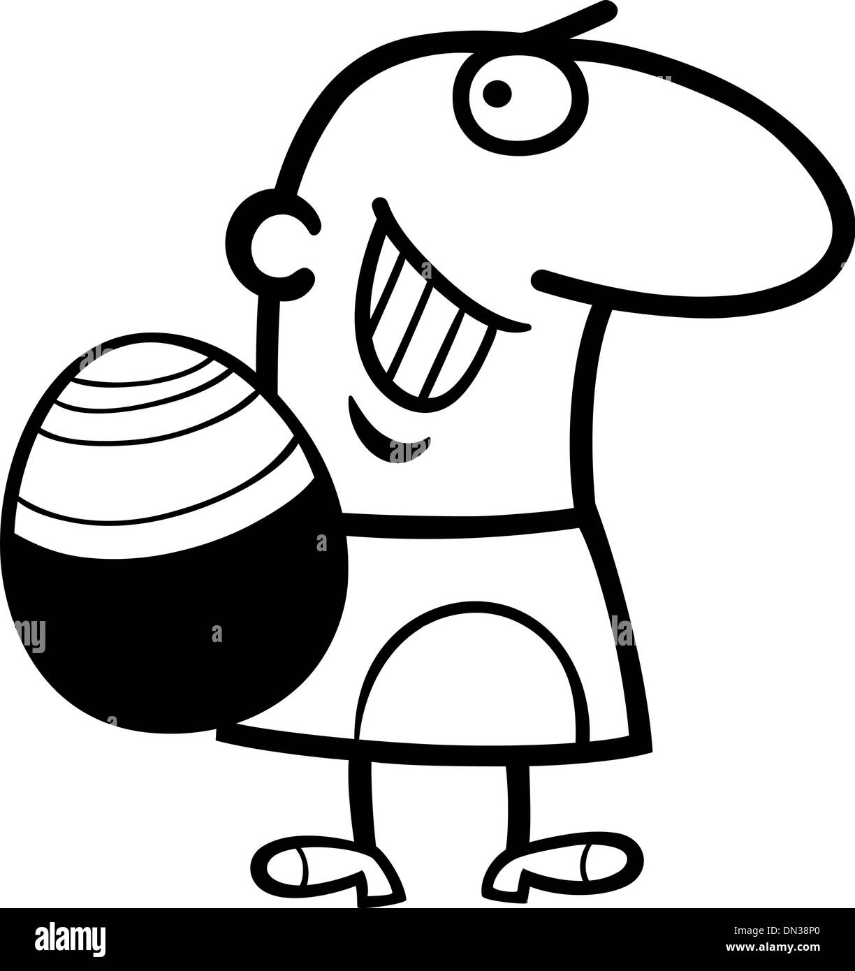 Rabbit costume man Black and White Stock Photos & Images - Alamy