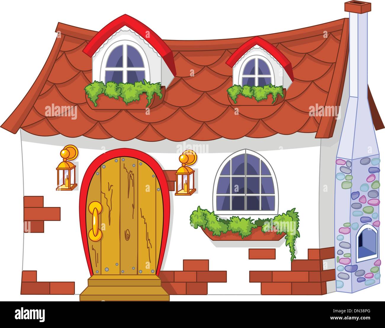 Cute Little House Clipart