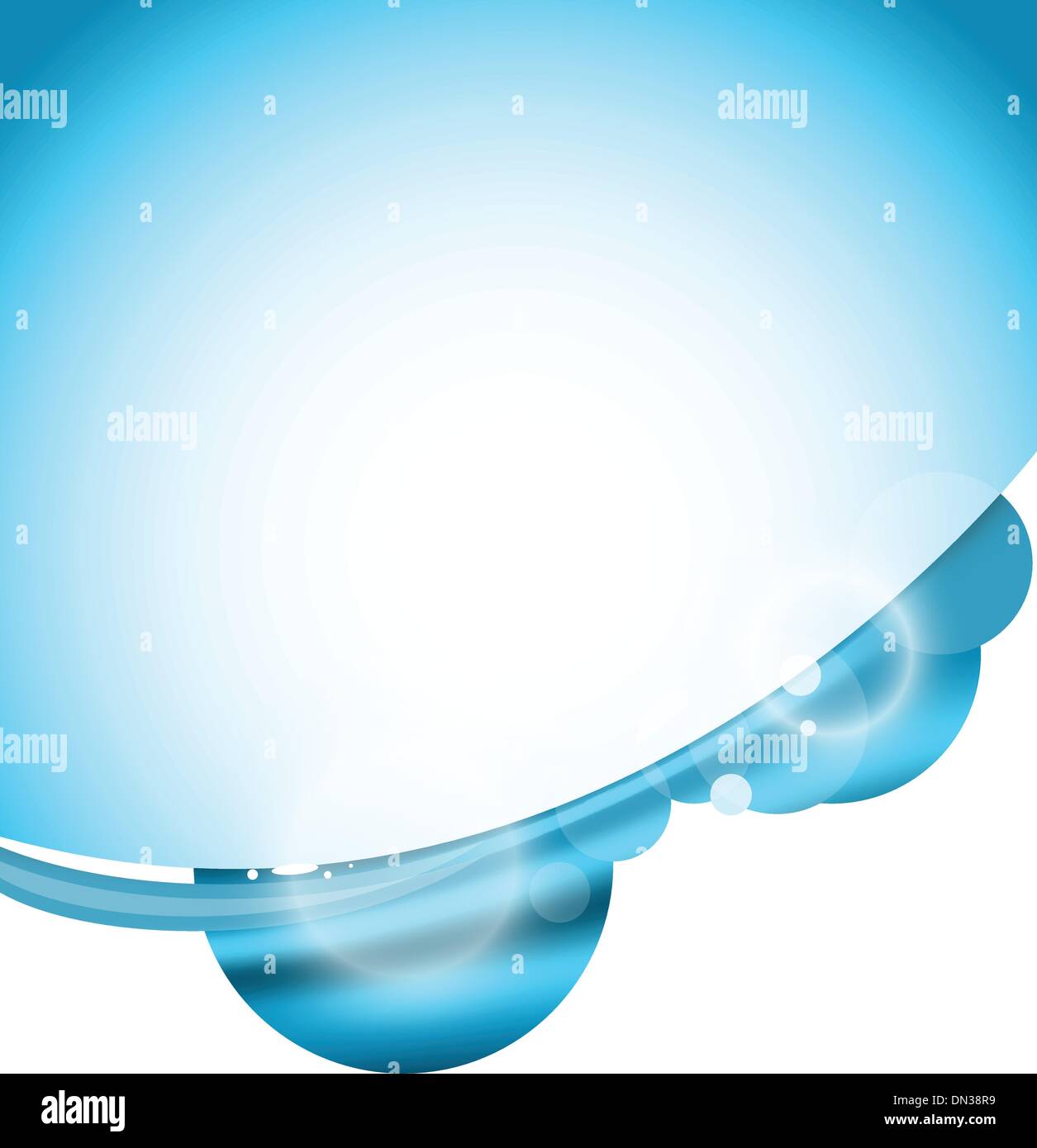Abstract blue background, design template Stock Vector Image & Art - Alamy