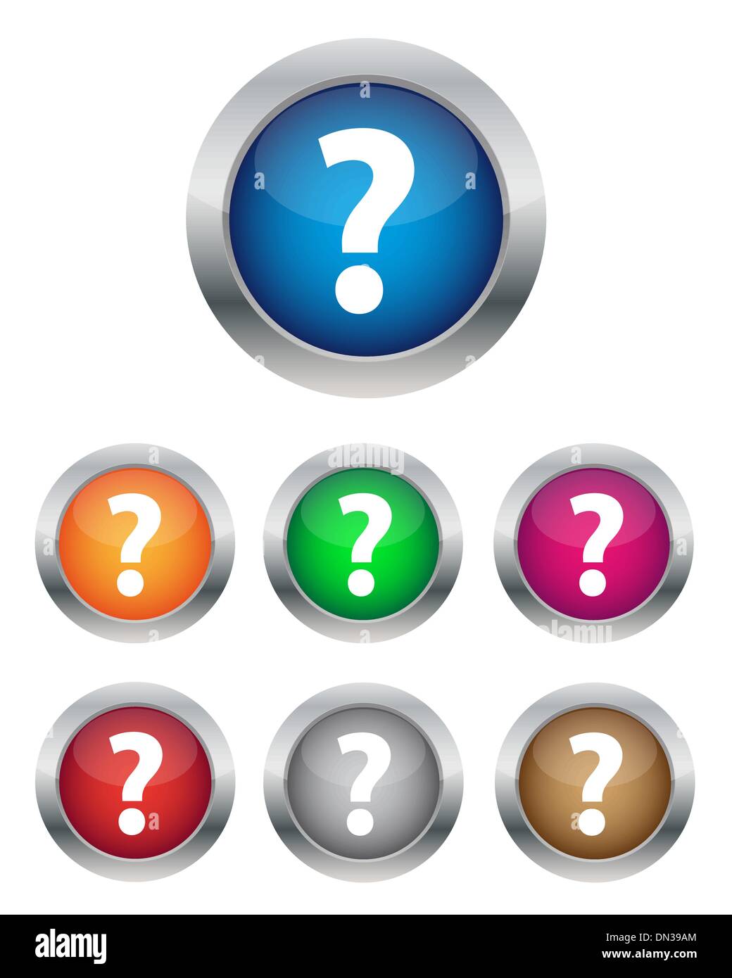 Faq support help 3d Stock Vector Images - Alamy