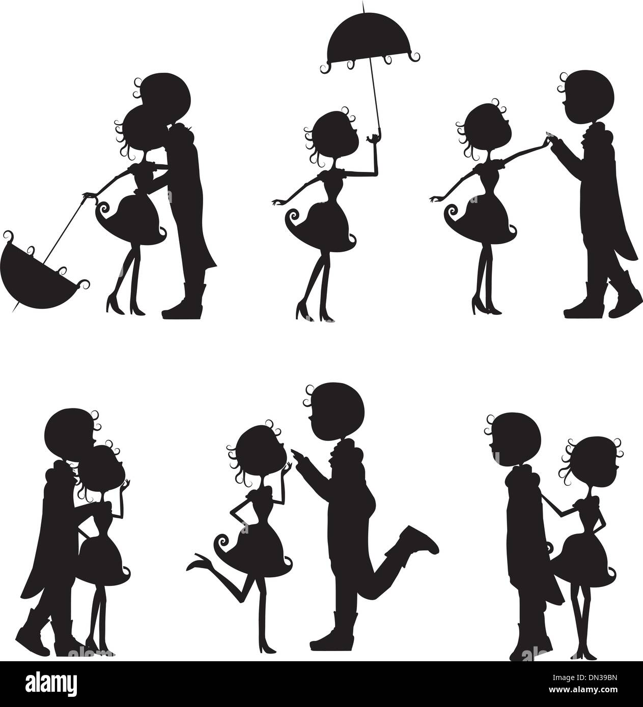 Couples wedding Stock Vector Images - Alamy