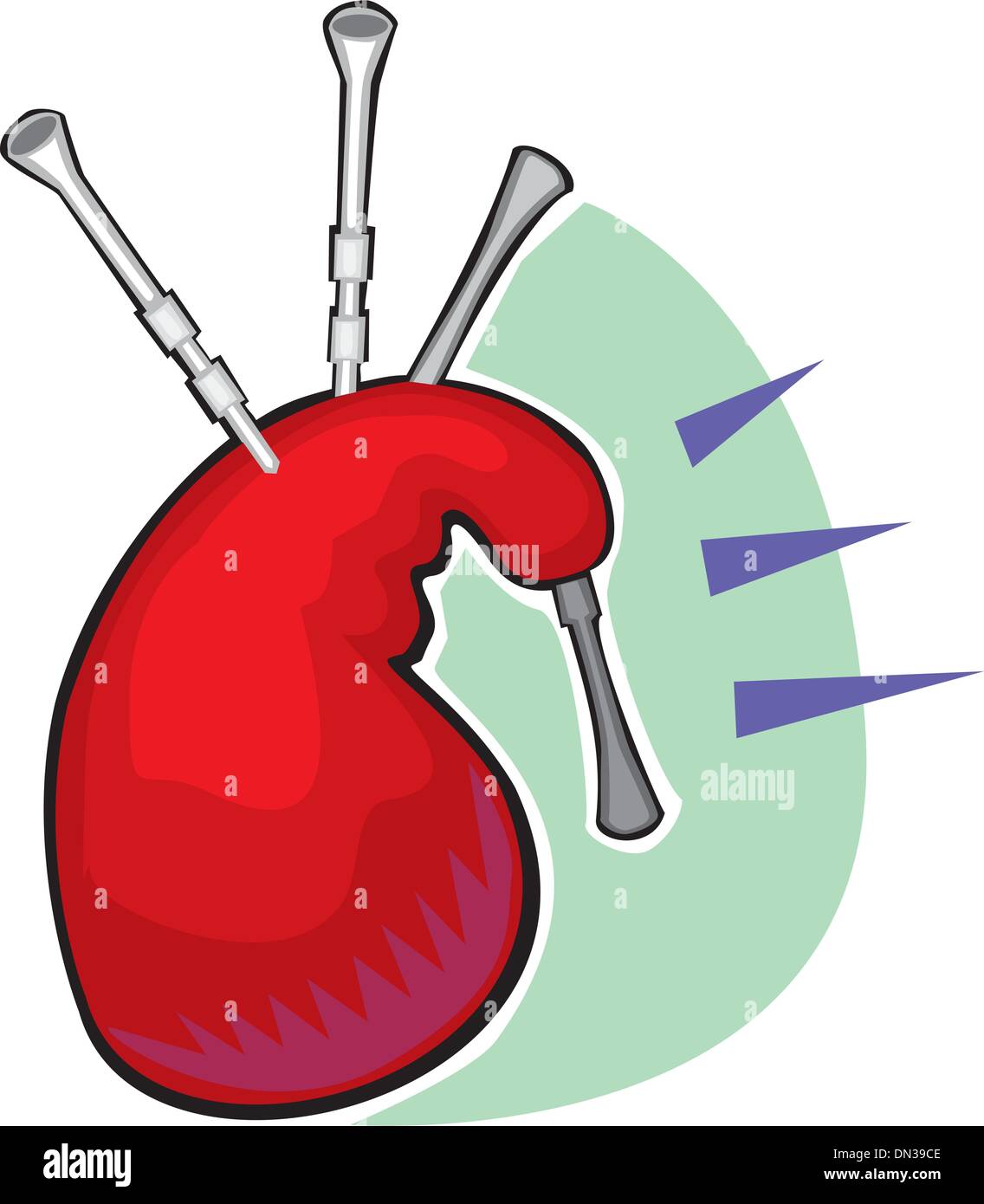 Bagpipes vector vectors hi-res stock photography and images - Alamy