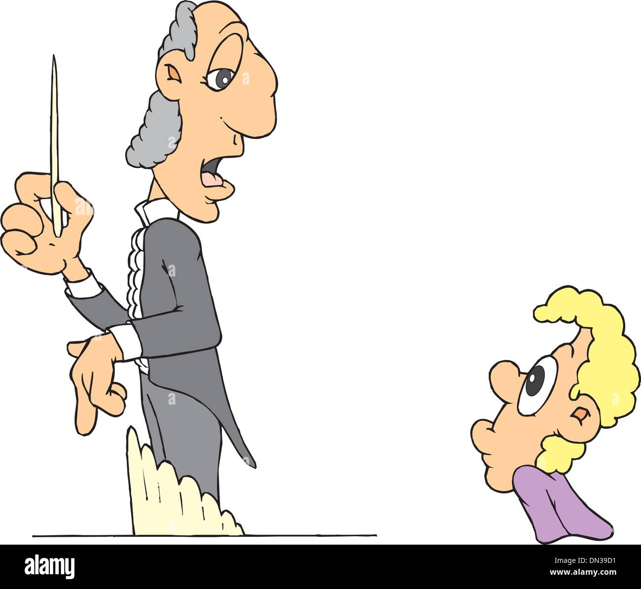 Leader looking Stock Vector Images - Alamy