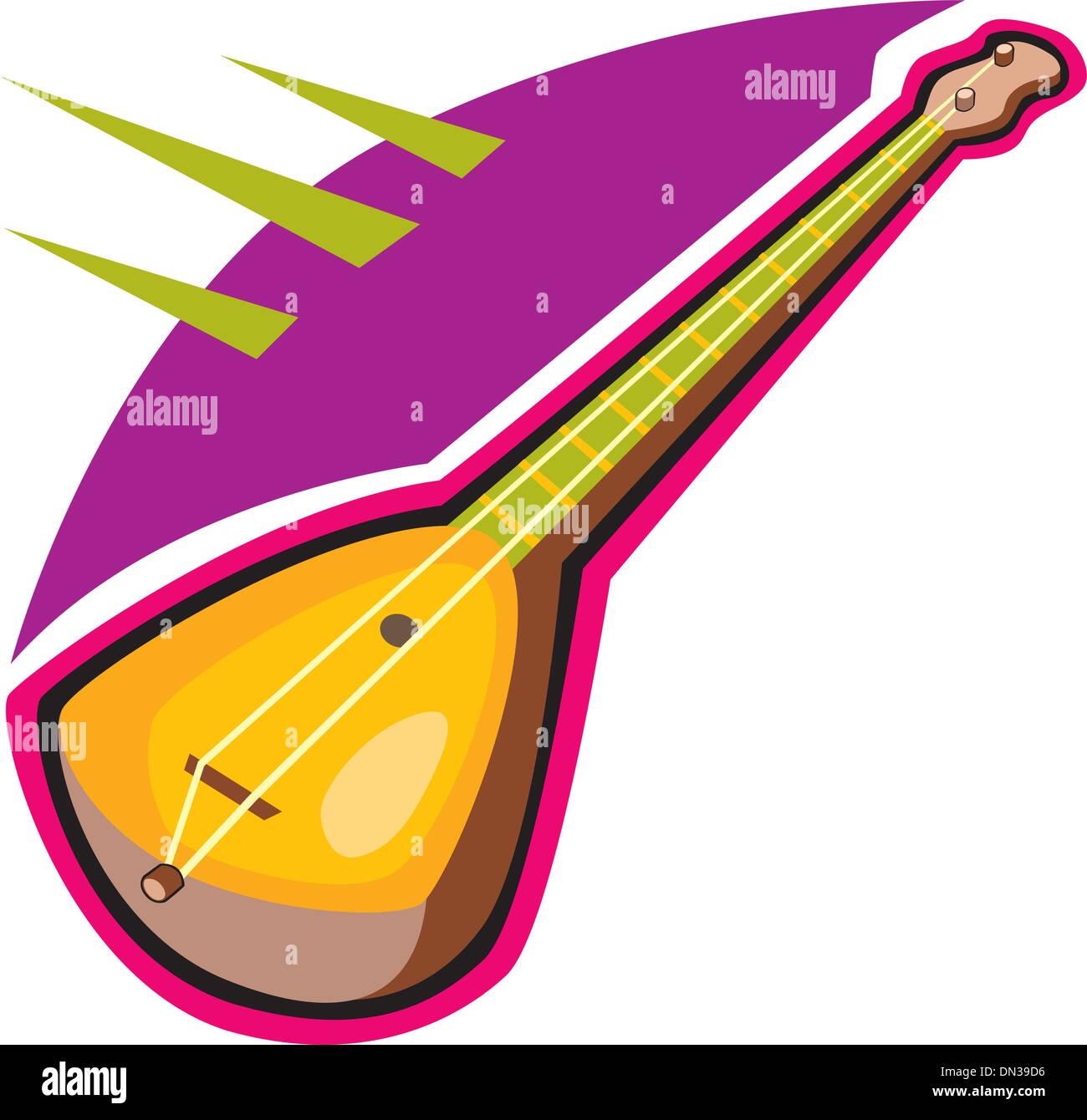 Balalaika Stock Vector Images - Alamy