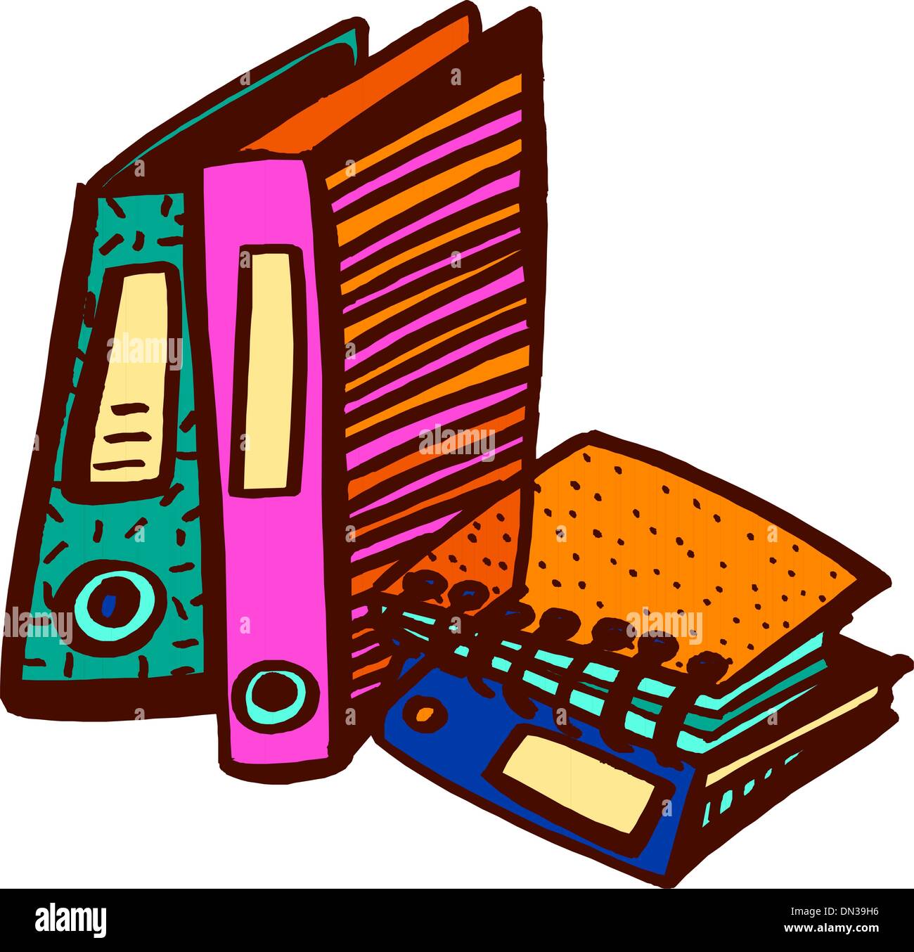Files and folders vector vectors hi-res stock photography and images ...