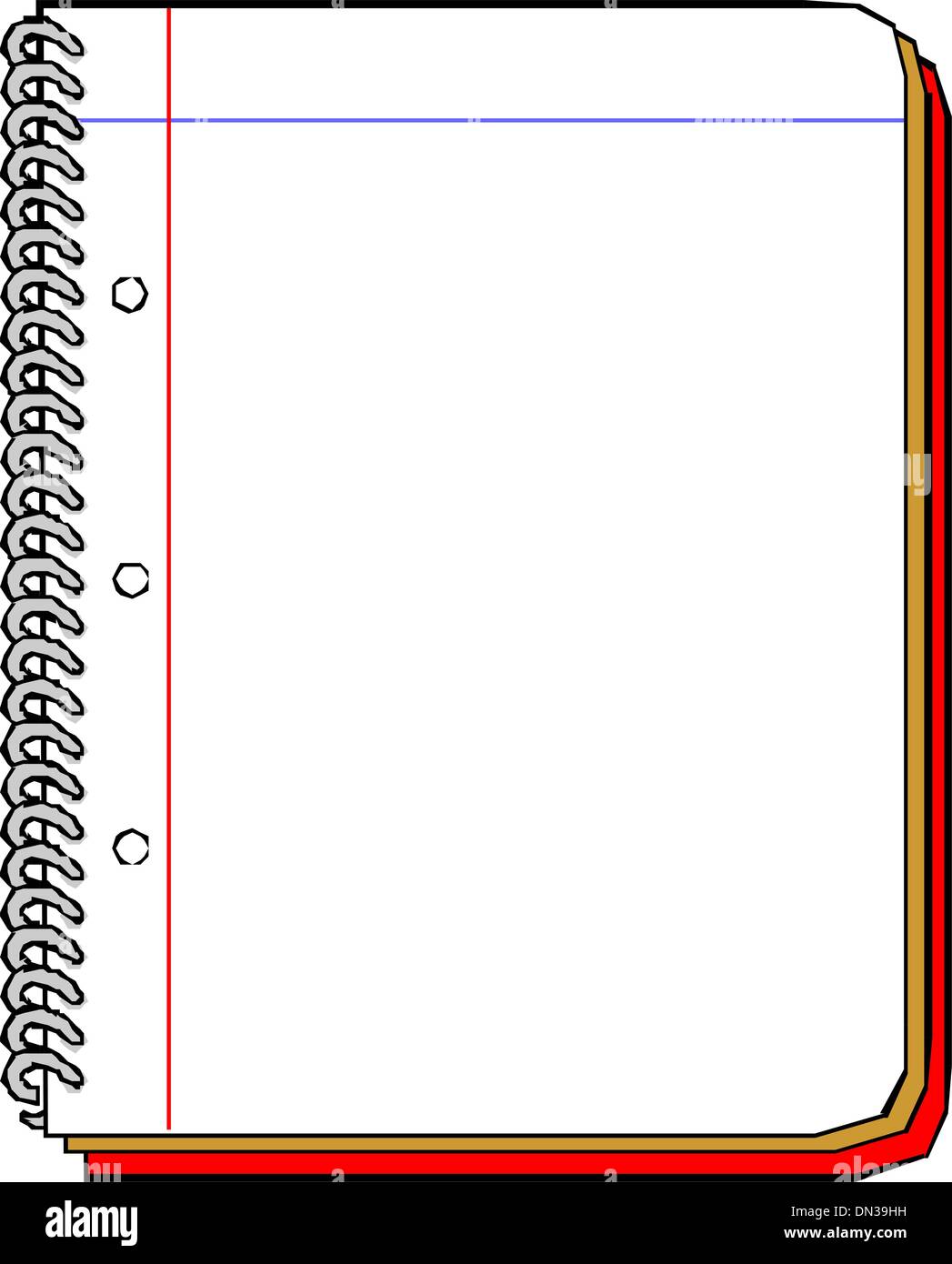 Blank white paper hi-res stock photography and images - Alamy