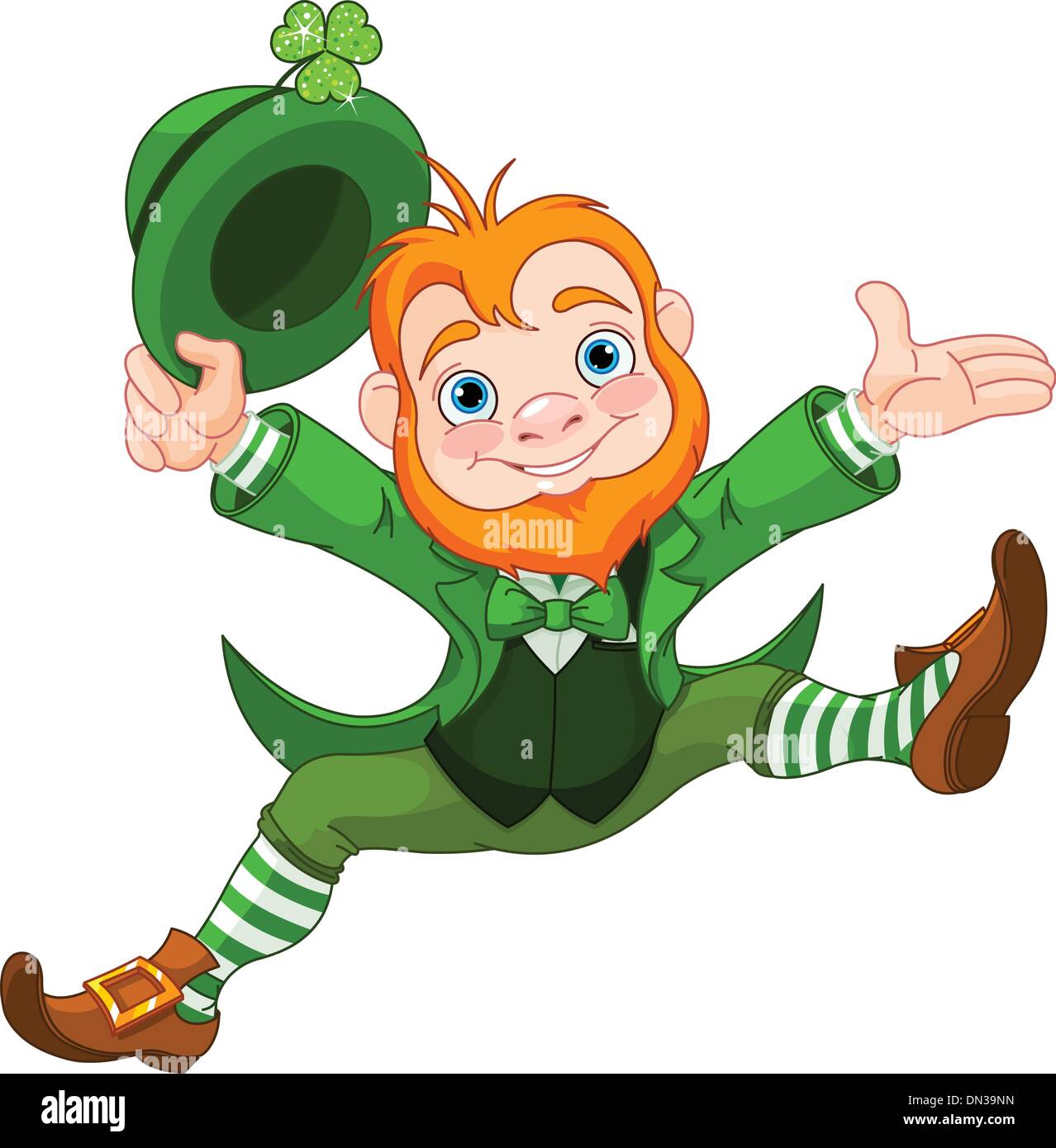 Irish leprechaun art hi-res stock photography and images - Alamy
