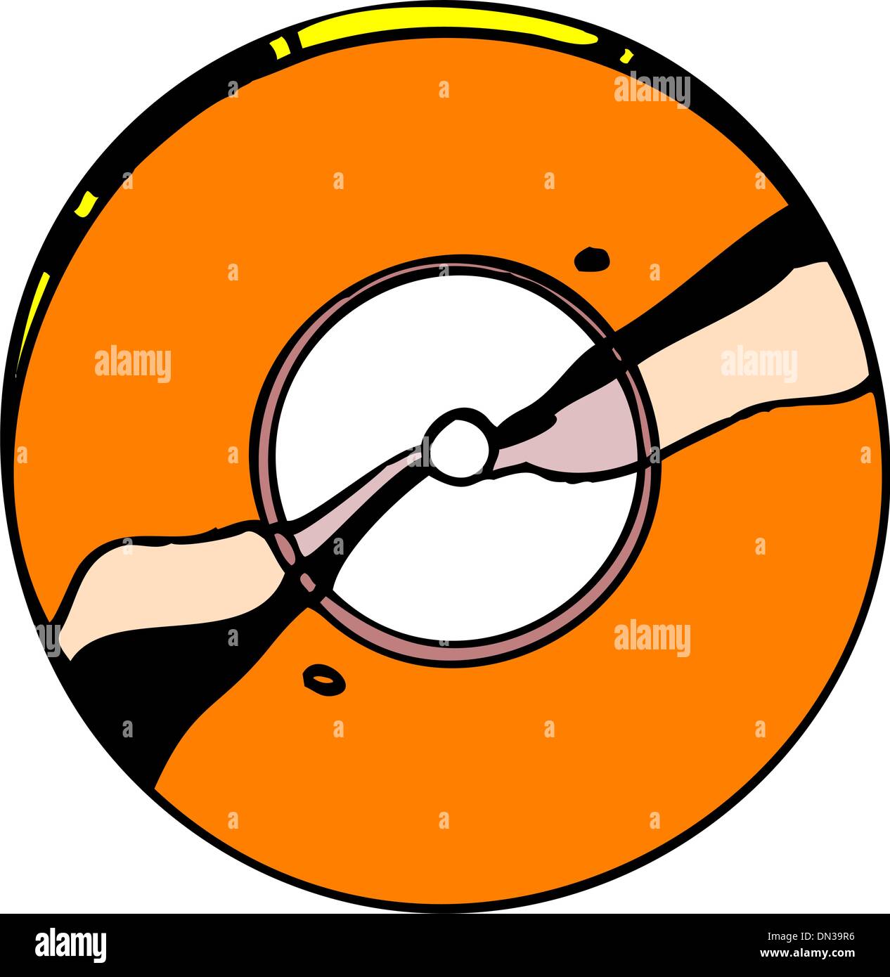 Ride cymbal Stock Vector Images - Alamy