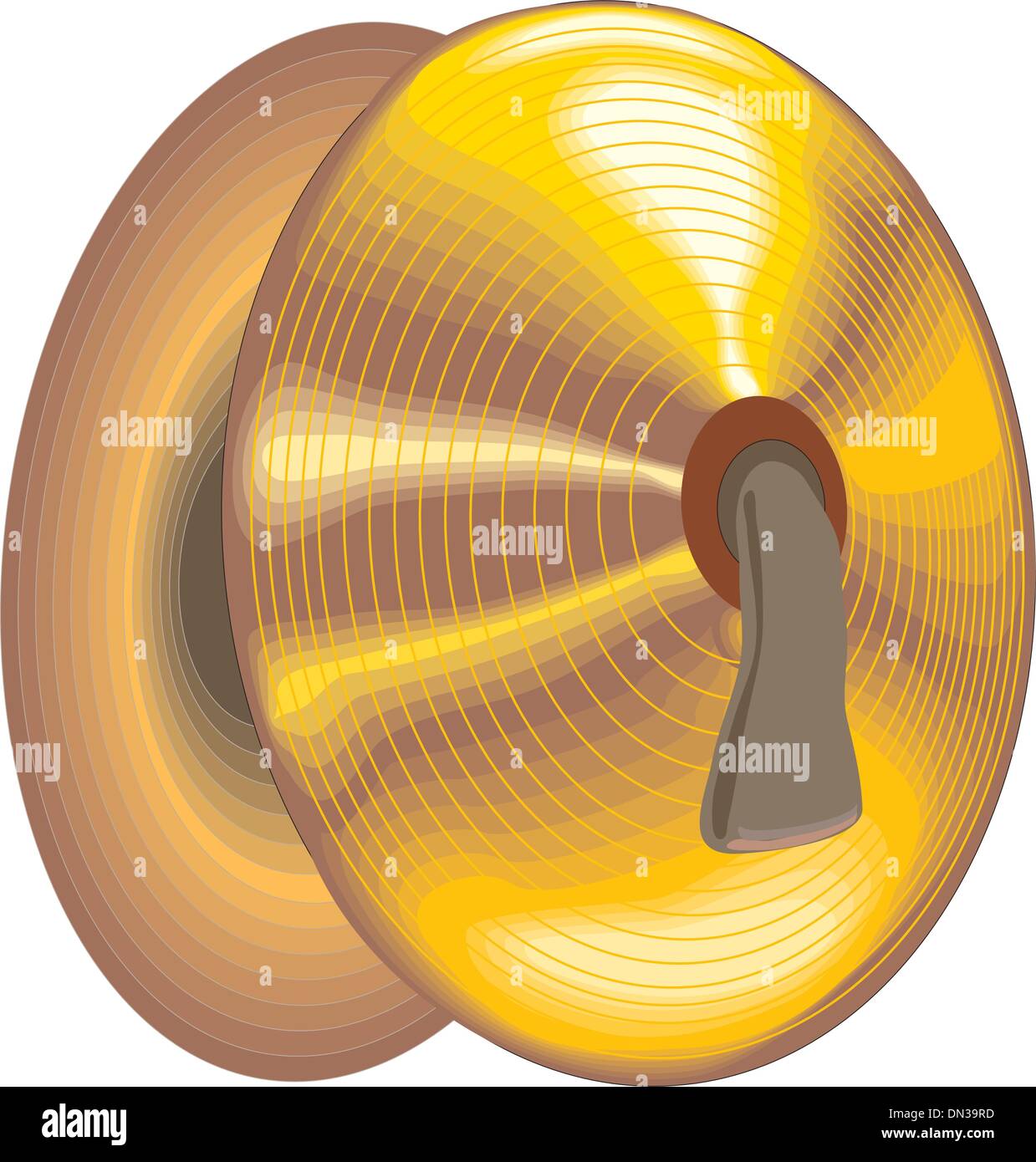 Ride cymbal Stock Vector Images - Alamy