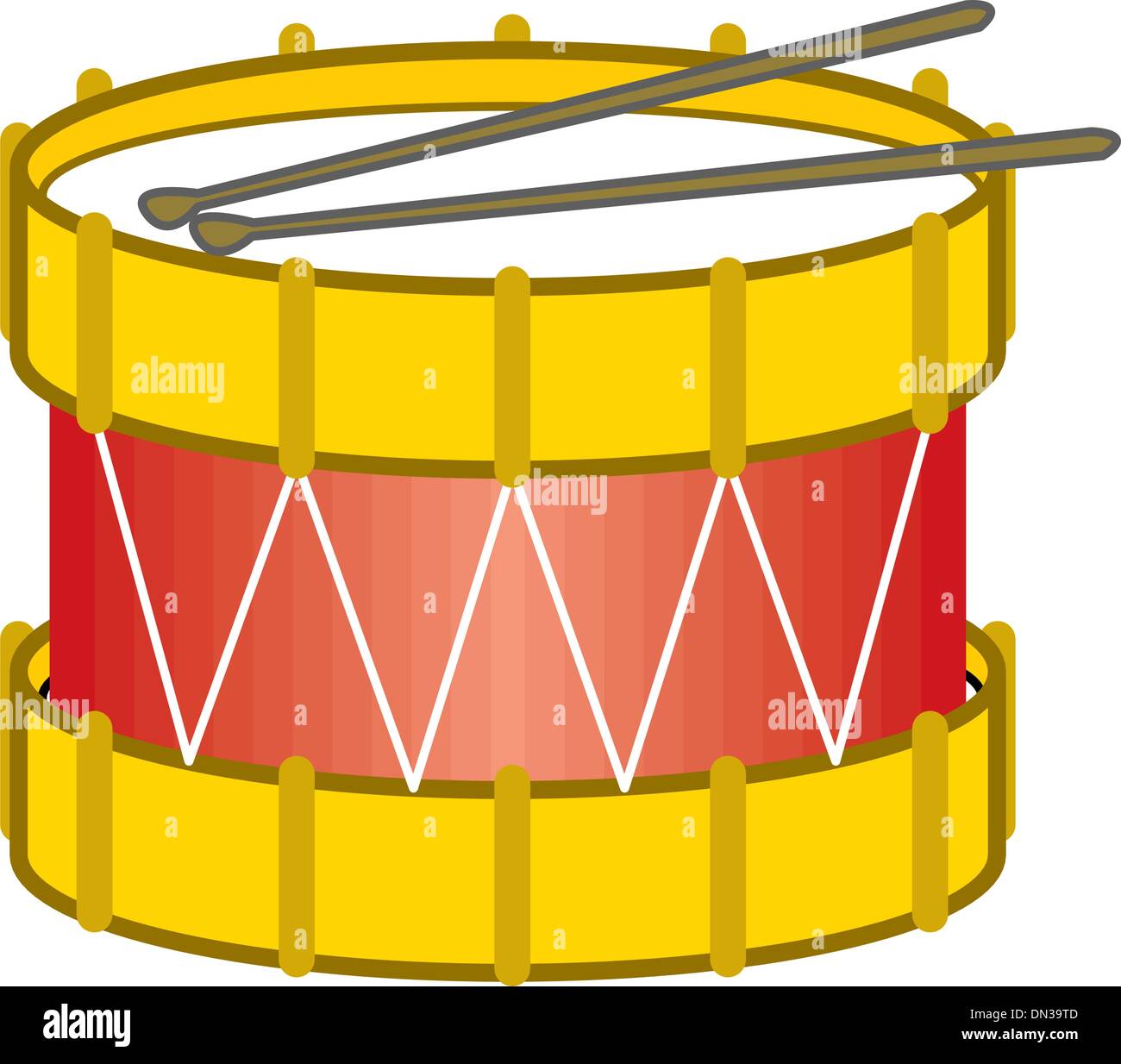 Bass drum instrument Stock Vector Image & Art - Alamy