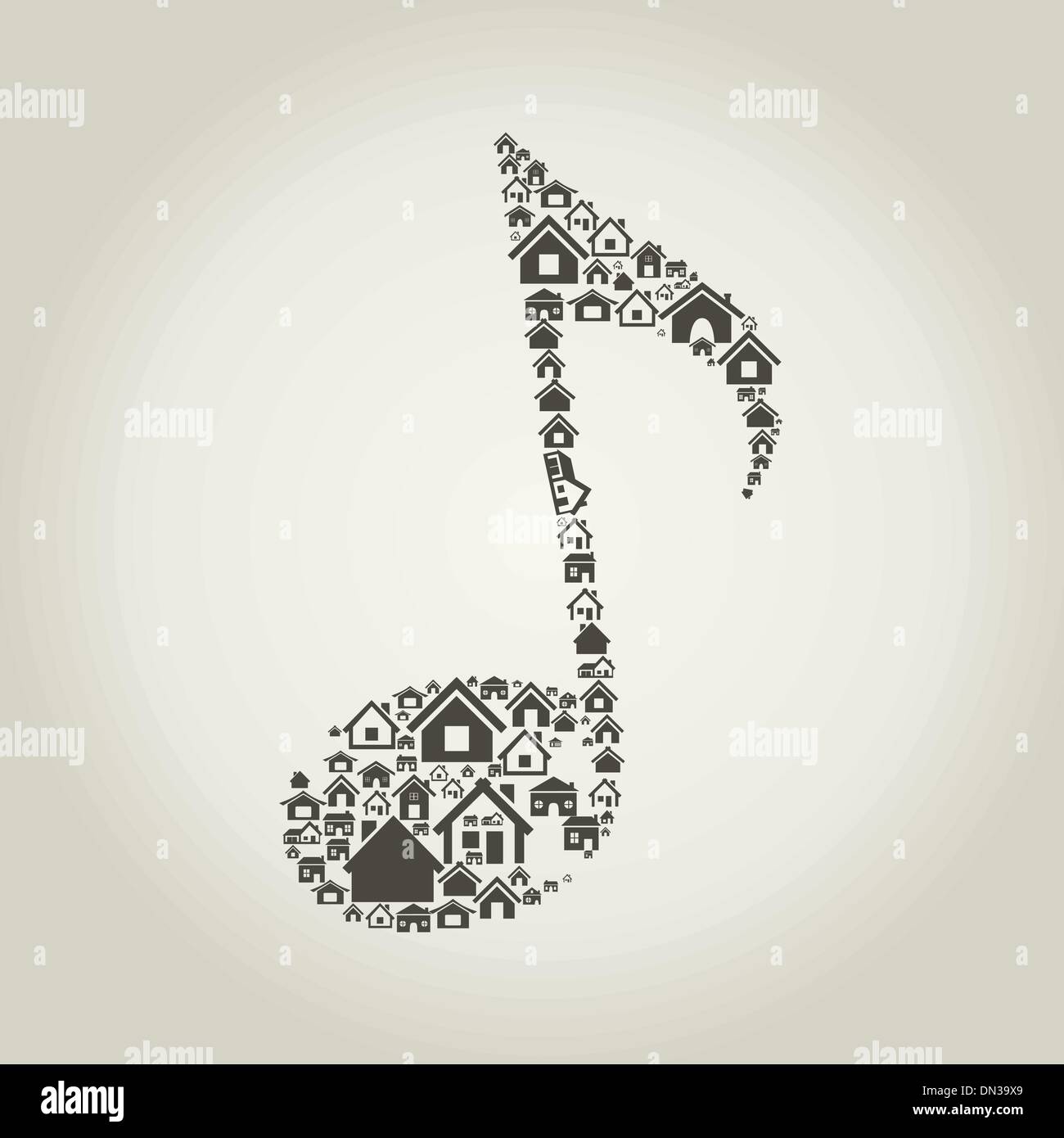 Architecture of note Stock Vector Images - Alamy