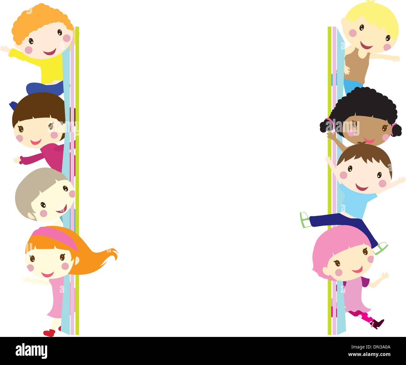 Children background Stock Vector Images - Alamy