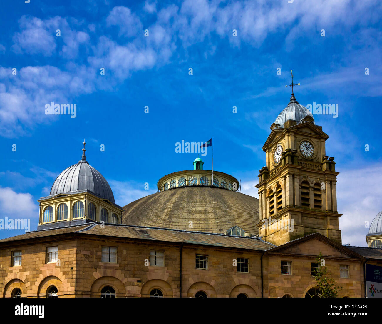 The Devonshire Dome in Buxton High Peak District England UK built 1780 ...