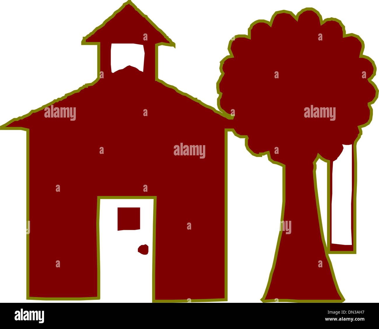 Elementary school vector vectors hi-res stock photography and images ...