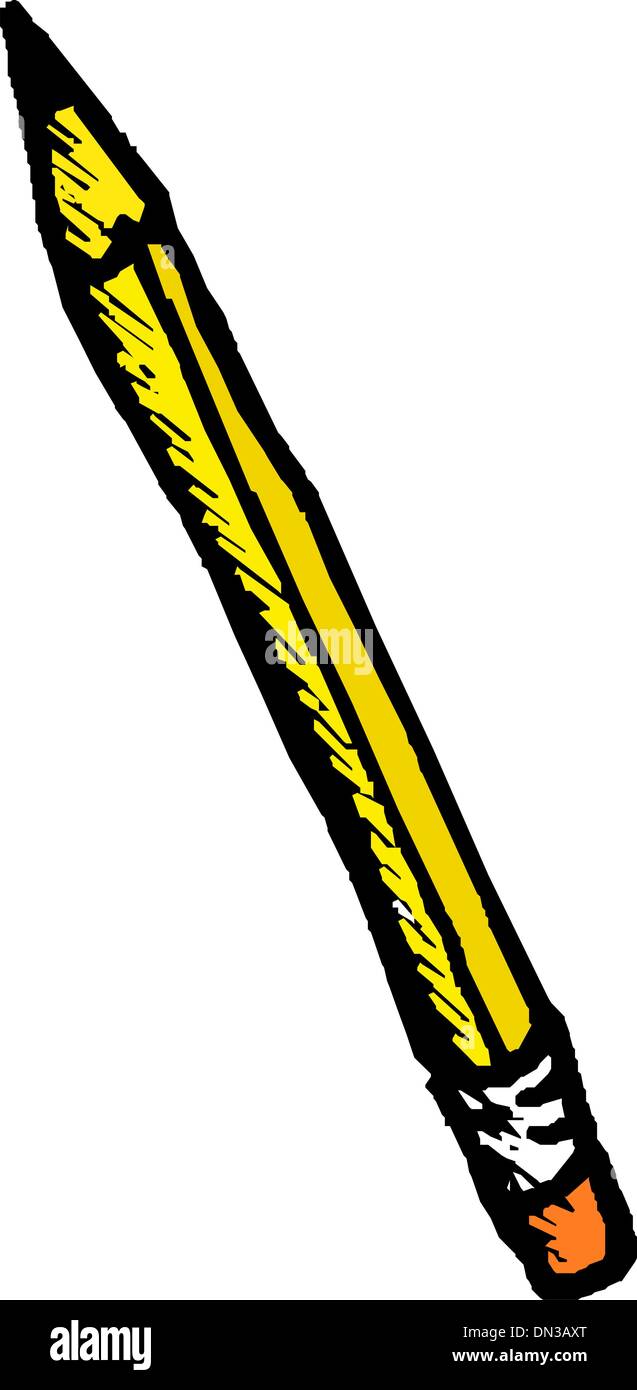 Pencil eraser on school Stock Vector Images - Alamy