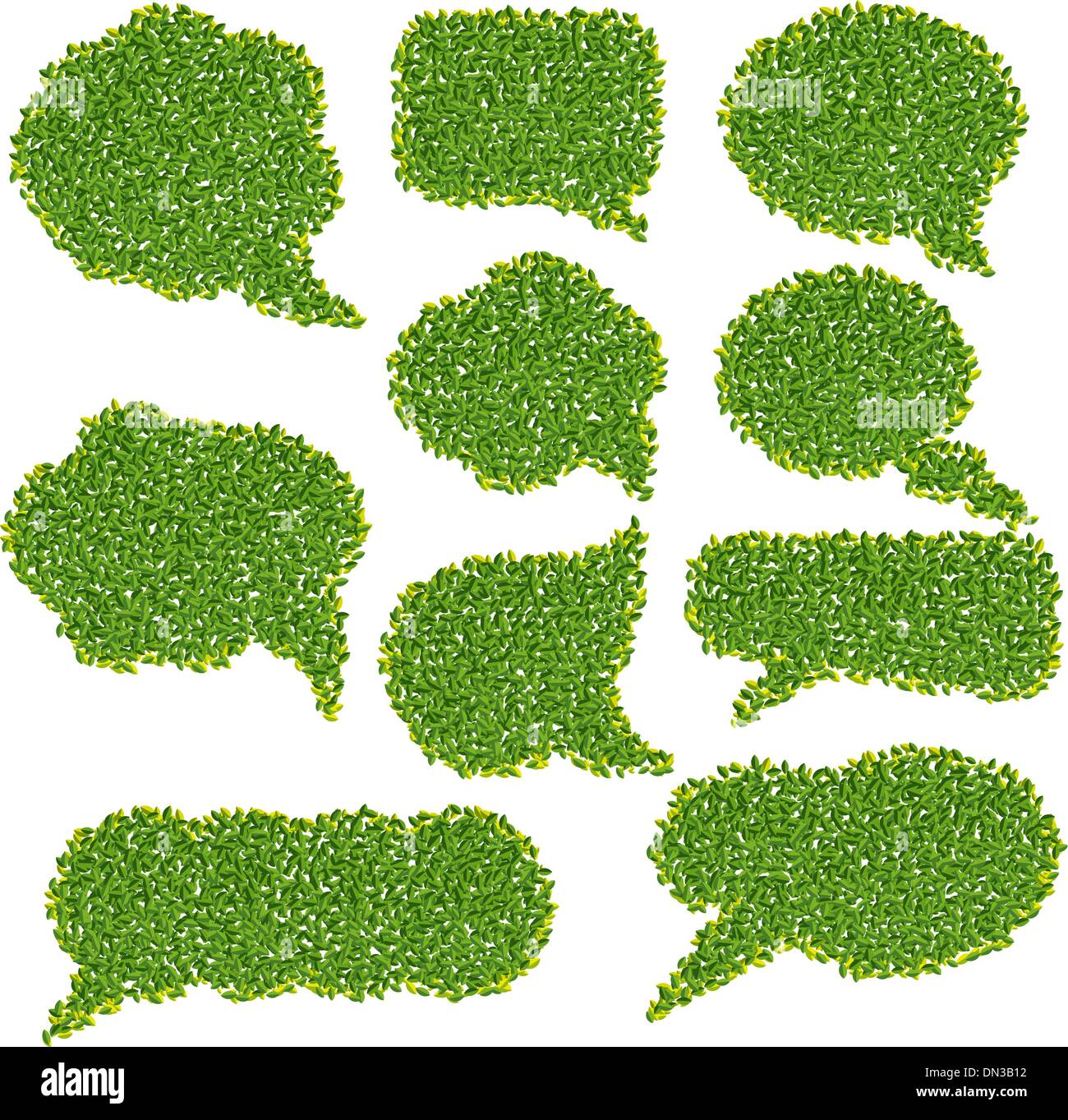 Banner & speech bubbles Stock Vector Image & Art - Alamy