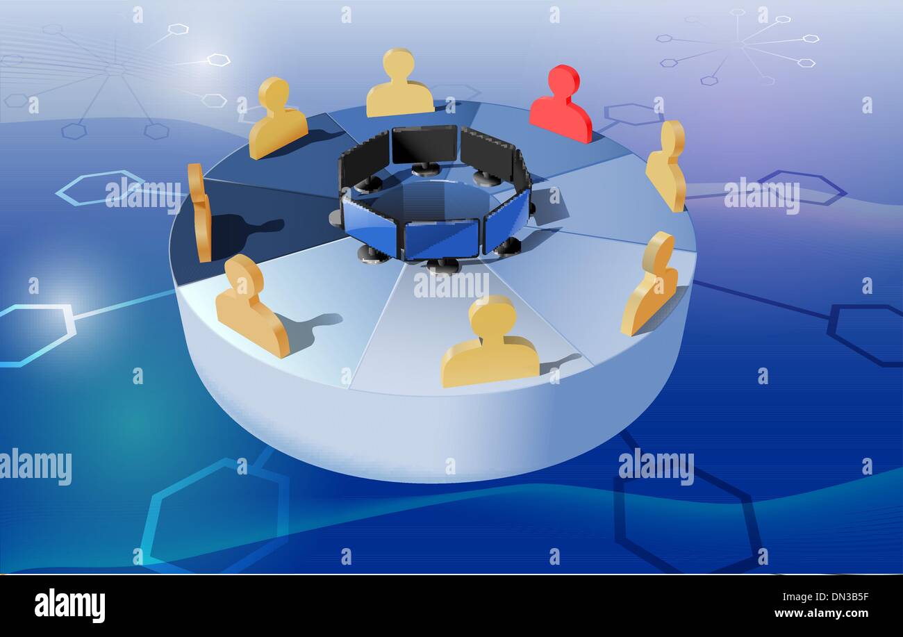 Webinar work Stock Vector Images - Alamy