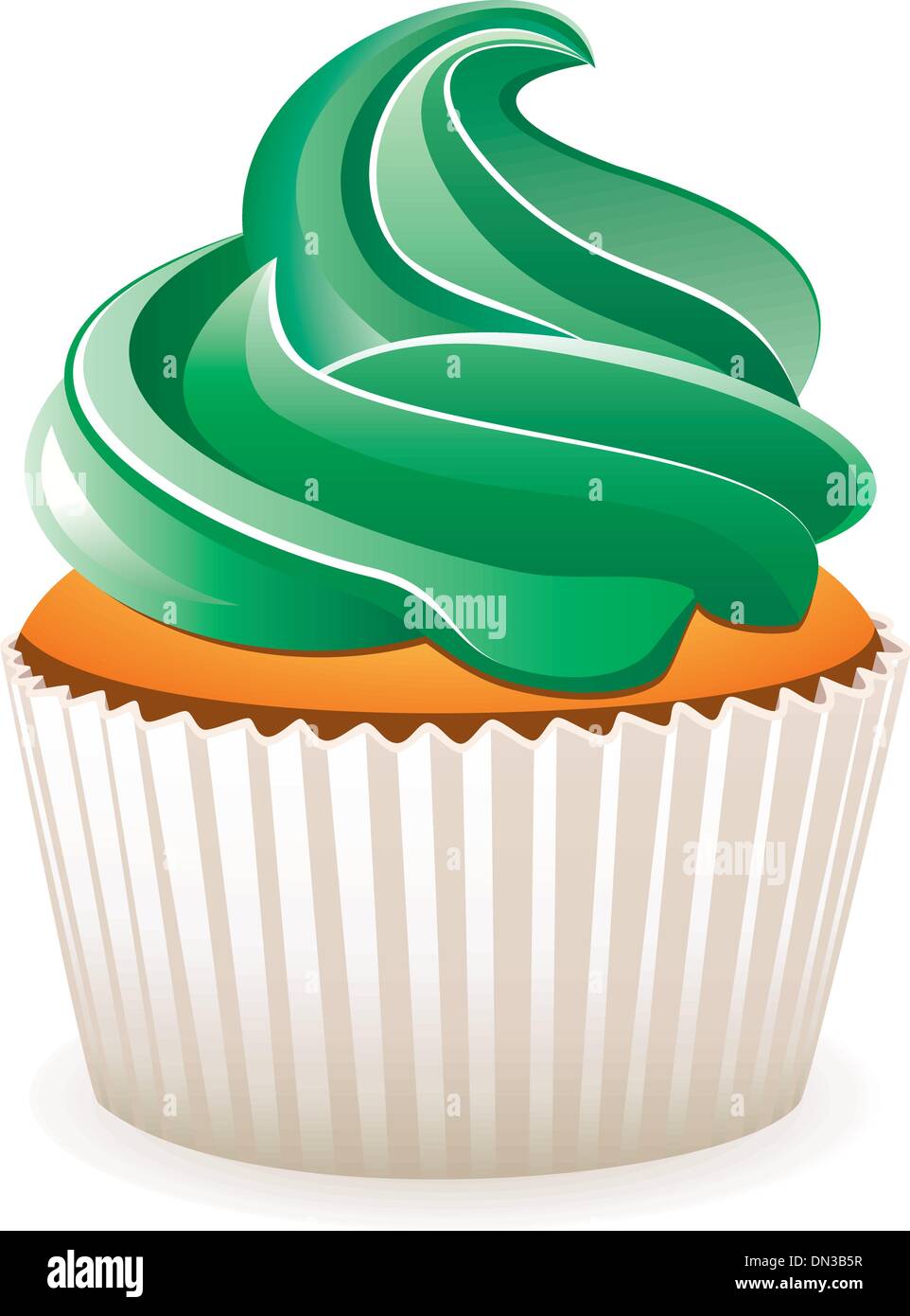 Cupcake vector vectors hi-res stock photography and images - Alamy