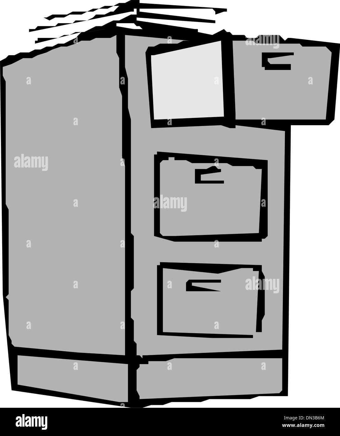 Wooden night stand Stock Vector Images - Alamy