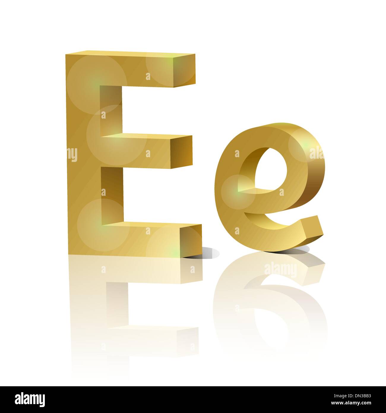 Letter e vectors Cut Out Stock Images & Pictures - Alamy