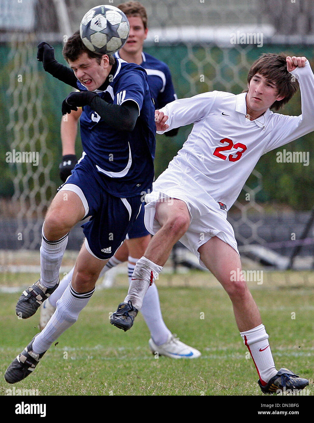 SPORTS Blake Pierce (3) controls for the Buttons against St. Joseph's ...