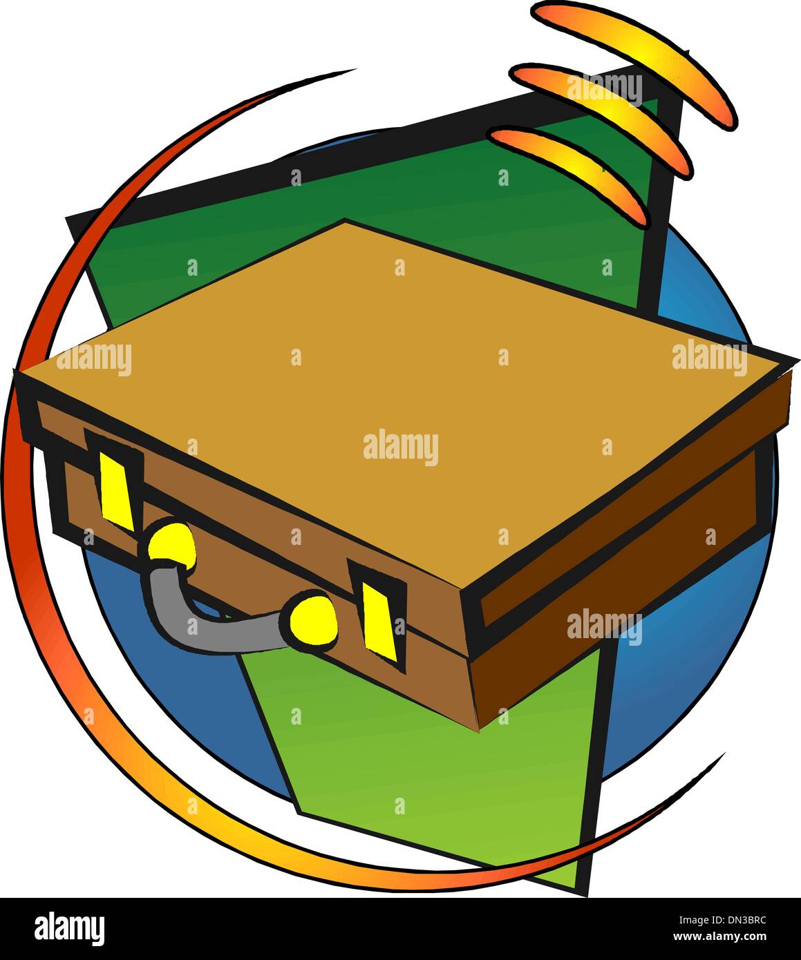 Suitcase compartment Stock Vector Images - Alamy