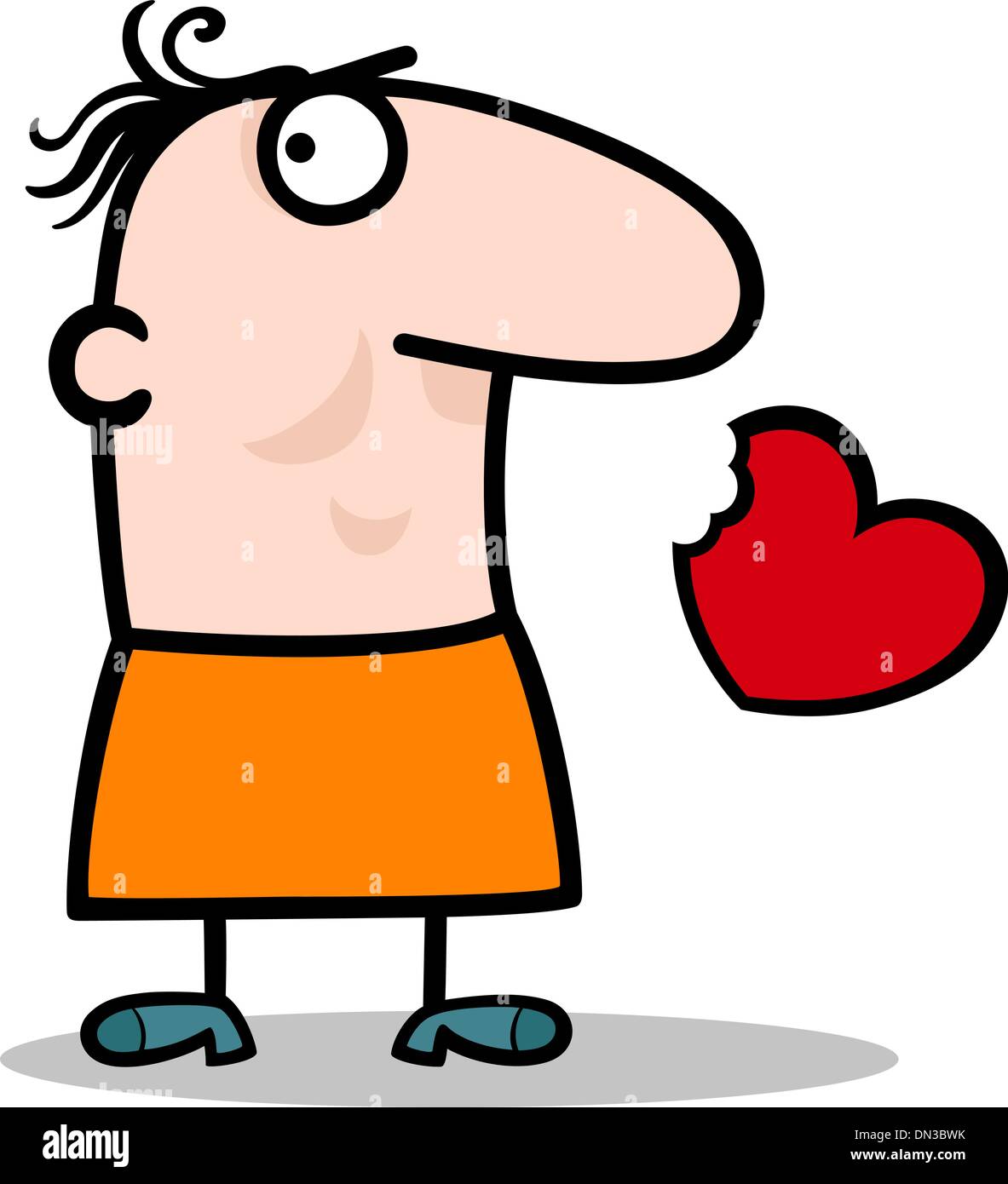 Valentines day candy lollipop Stock Vector Images - Alamy