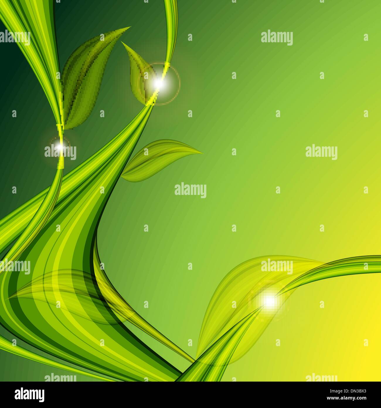 bright floral vector background Stock Vector Image & Art - Alamy