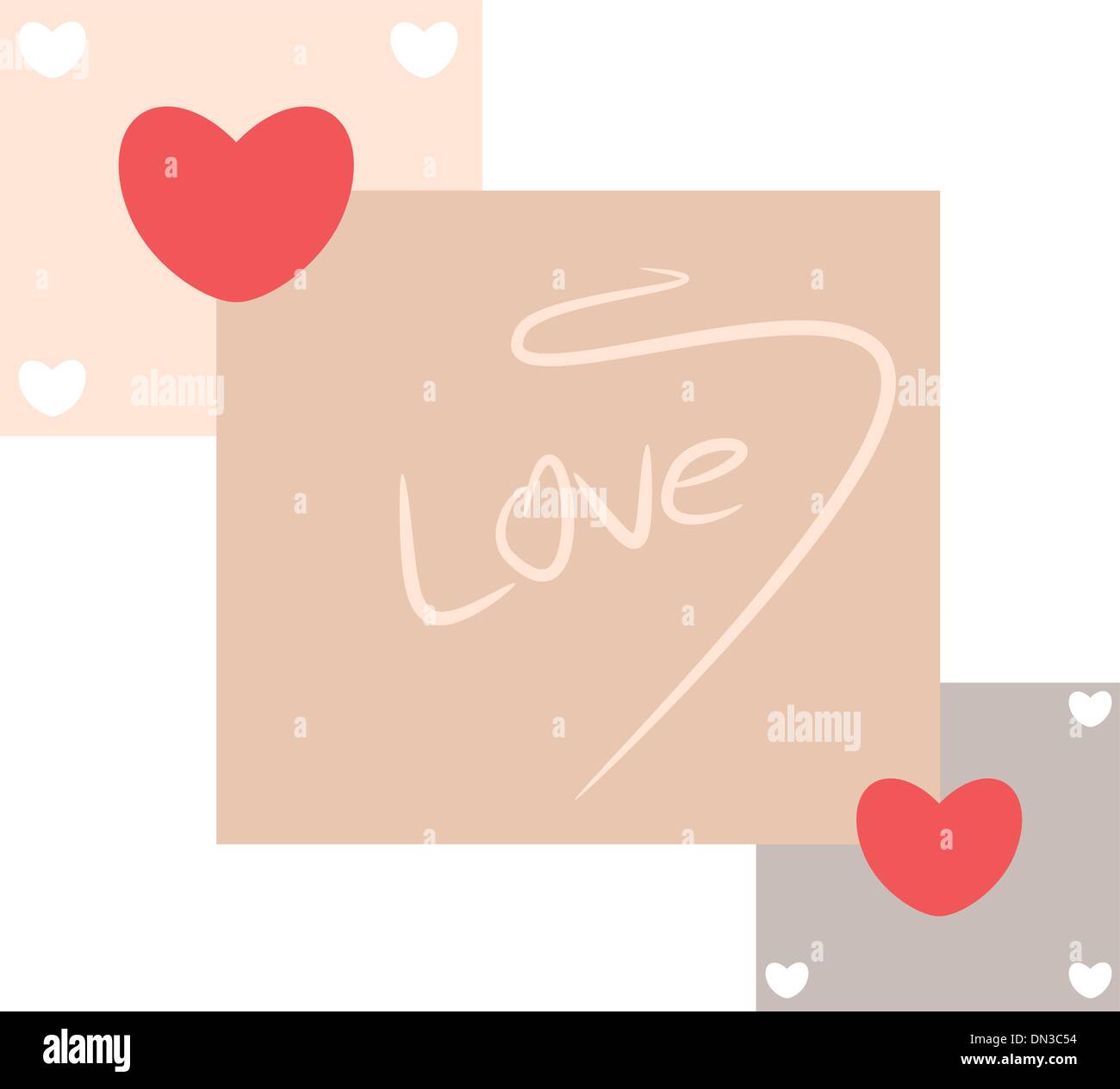 Abstract love and heart Stock Vector Image & Art - Alamy