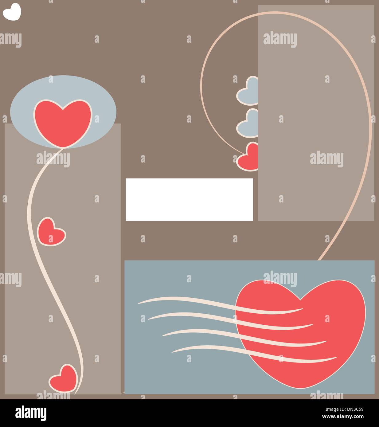 Abstract love and heart Stock Vector Image & Art - Alamy