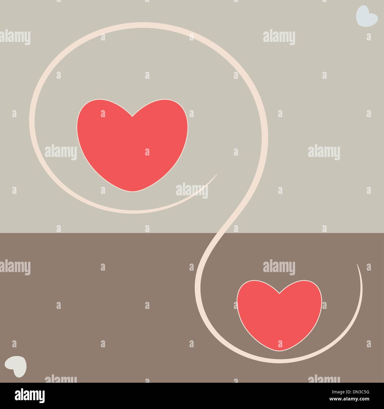 Abstract love and heart Stock Vector Image & Art - Alamy