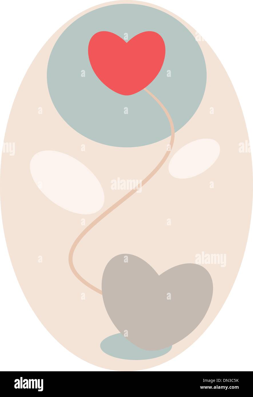 Abstract love and heart Stock Vector Image & Art - Alamy