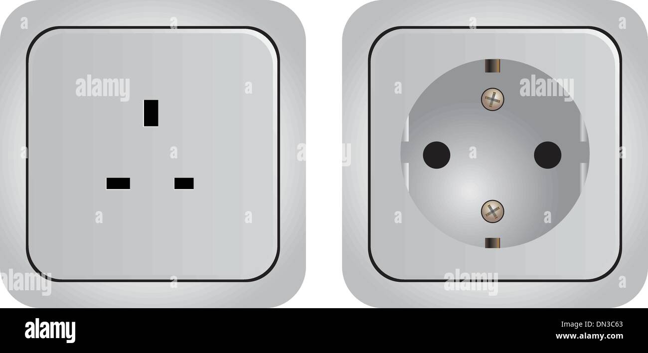 Sockets vector vectors hi-res stock photography and images - Alamy