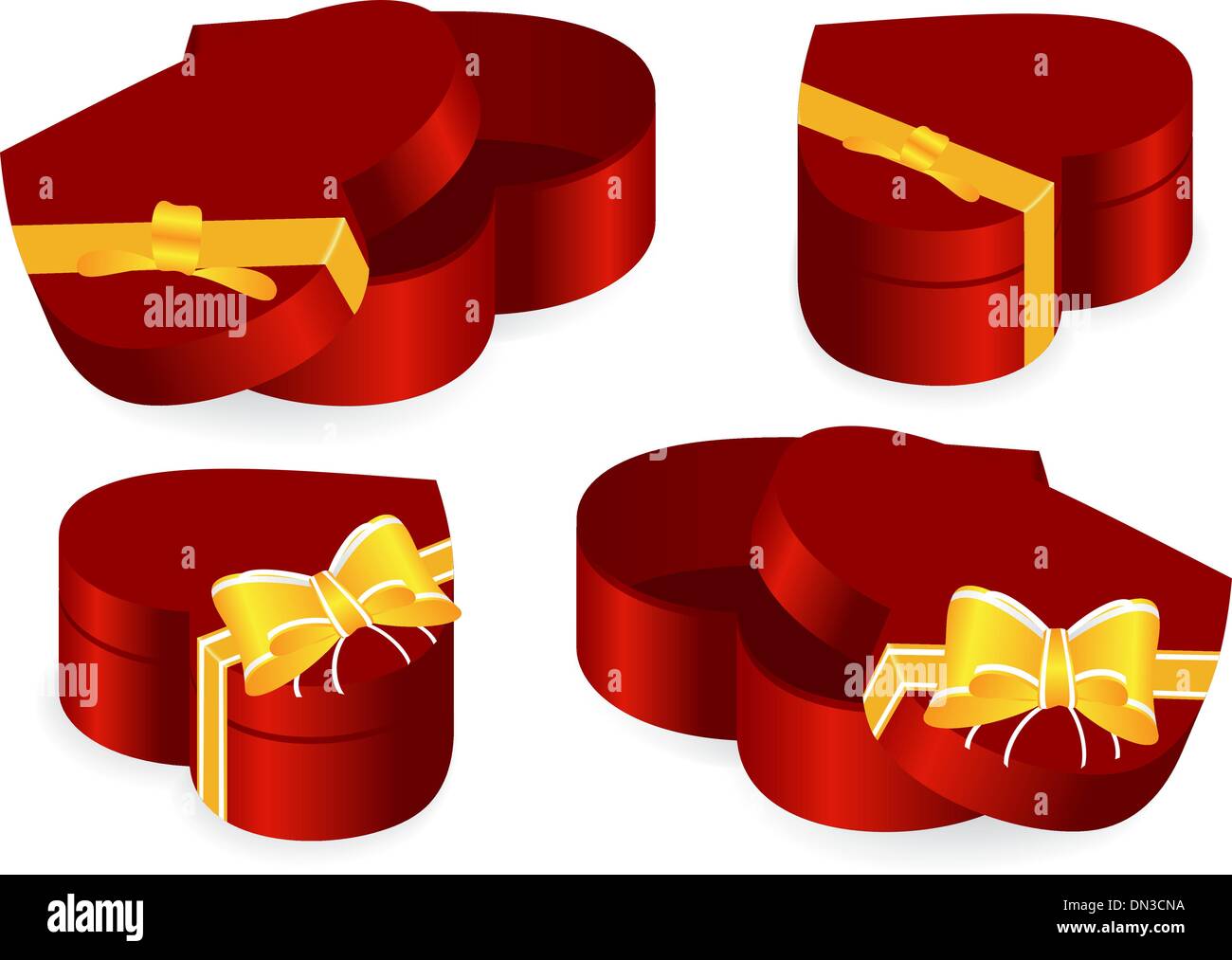 Congratulations love gift boxes Cut Out Stock Images & Pictures - Alamy
