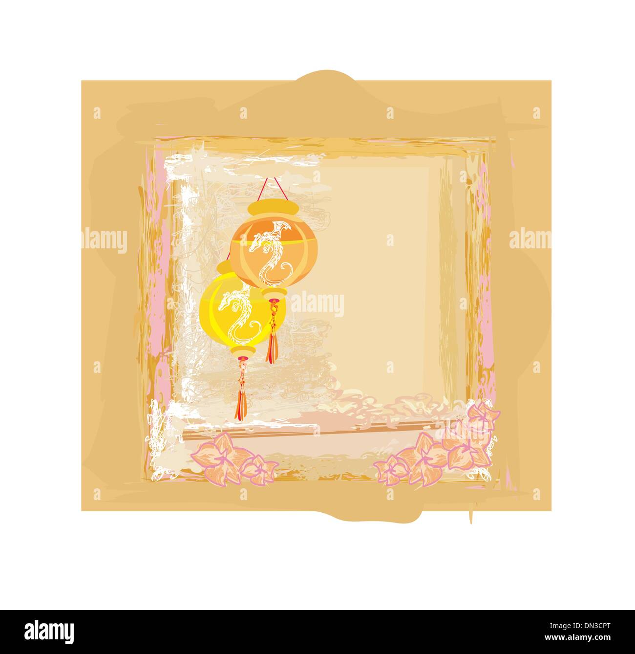 Red yellow chinese dragon Stock Vector Images - Alamy