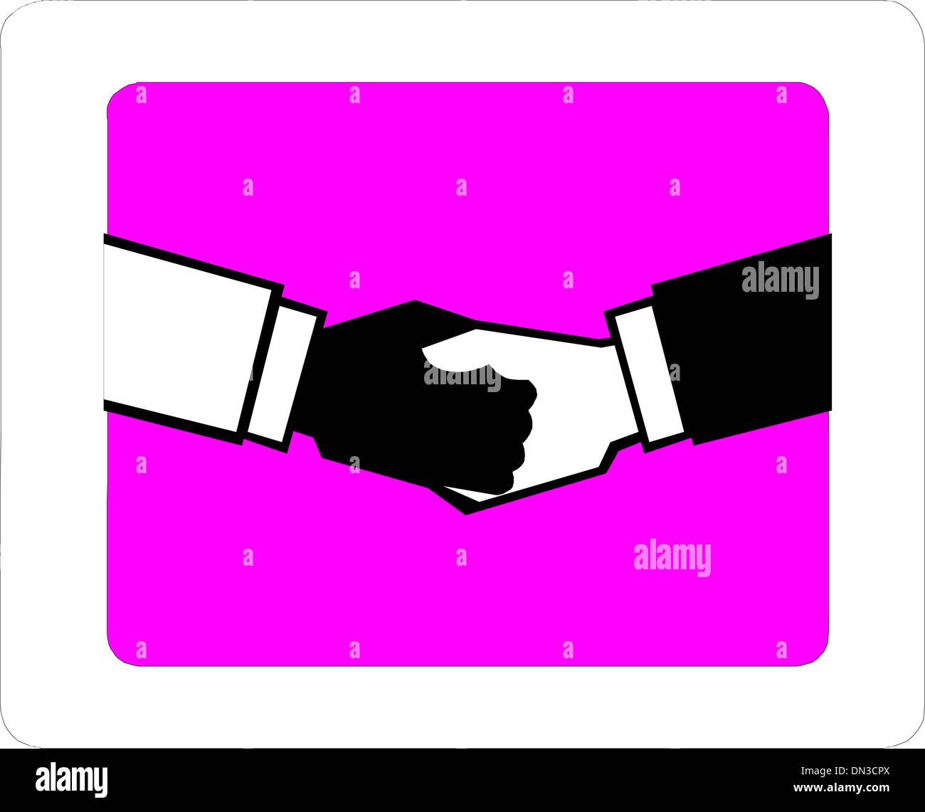 Business partner handshake Cut Out Stock Images & Pictures - Alamy