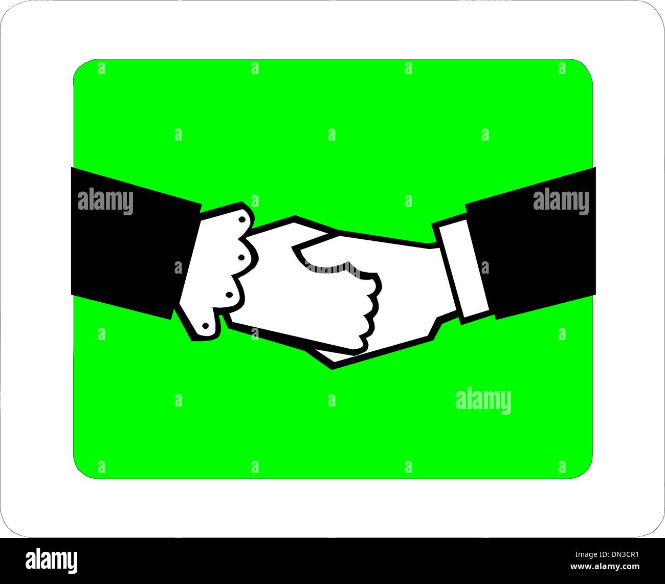 Business handshake office Cut Out Stock Images & Pictures - Alamy