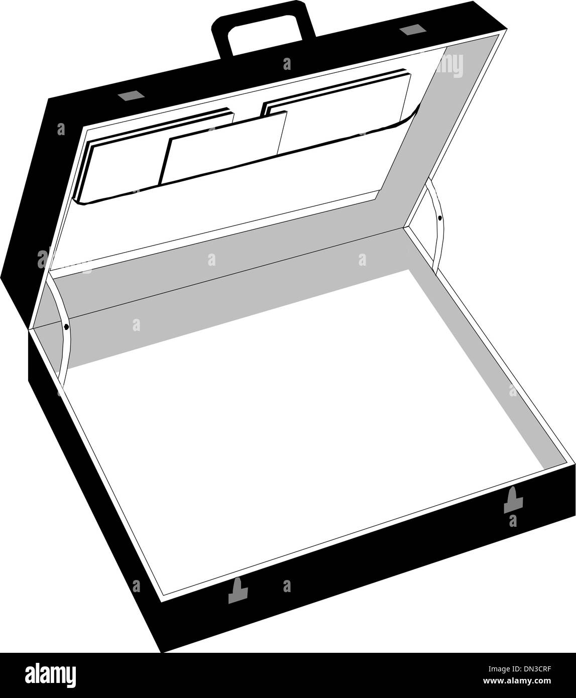 Open business bag Stock Vector Image & Art - Alamy