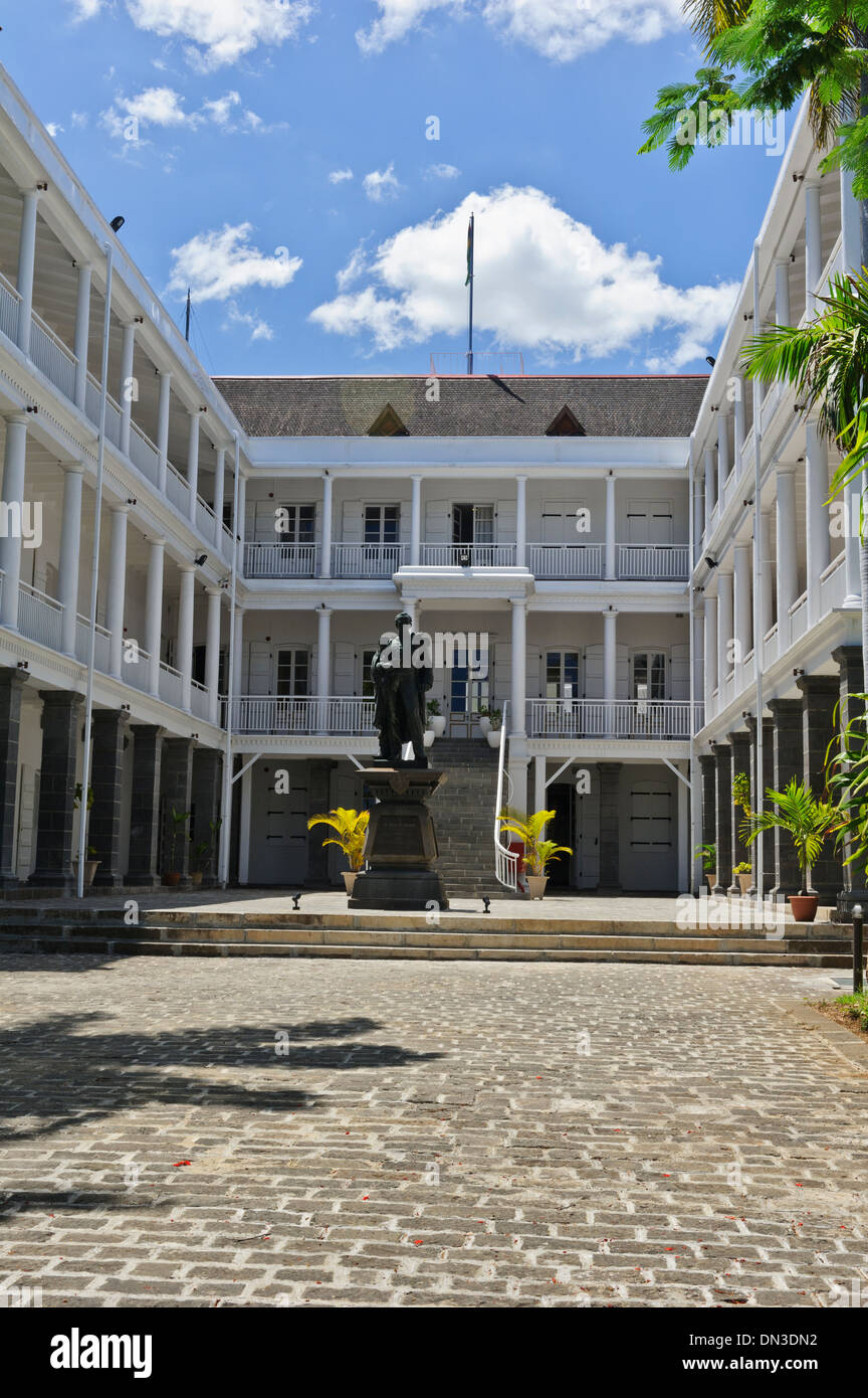 Mauritius port louis government house hi-res stock photography and ...