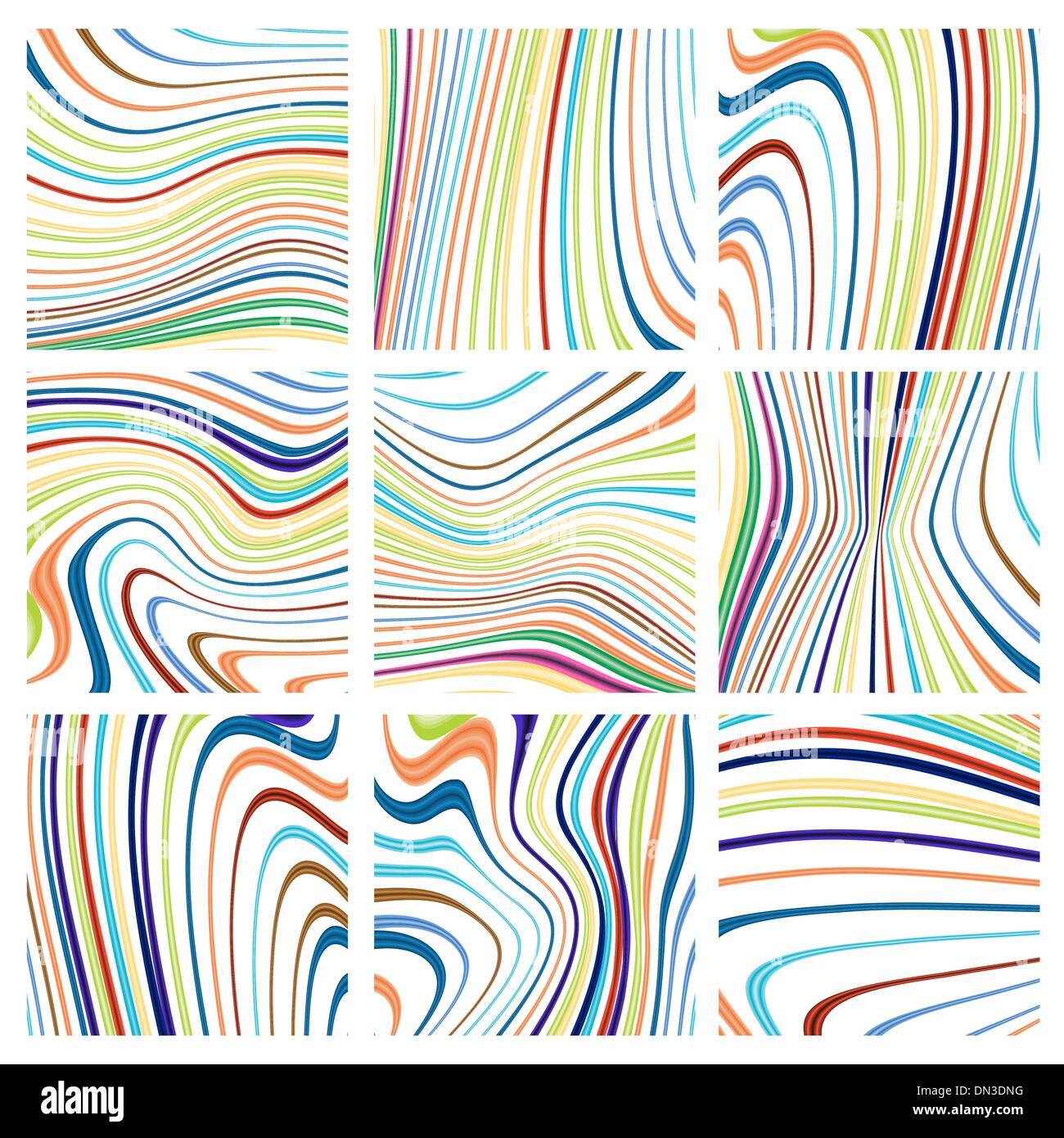 Seamless warped design hi-res stock photography and images - Alamy