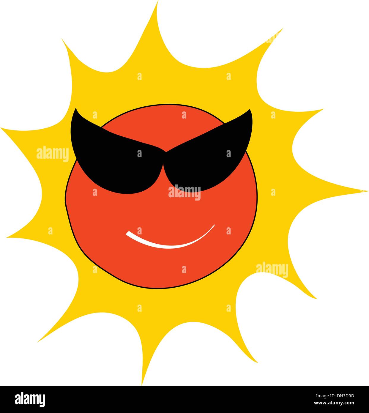 Sunny Stock Vector Images - Alamy