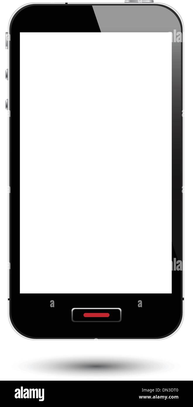 smartphone with screen Stock Vector Image & Art - Alamy