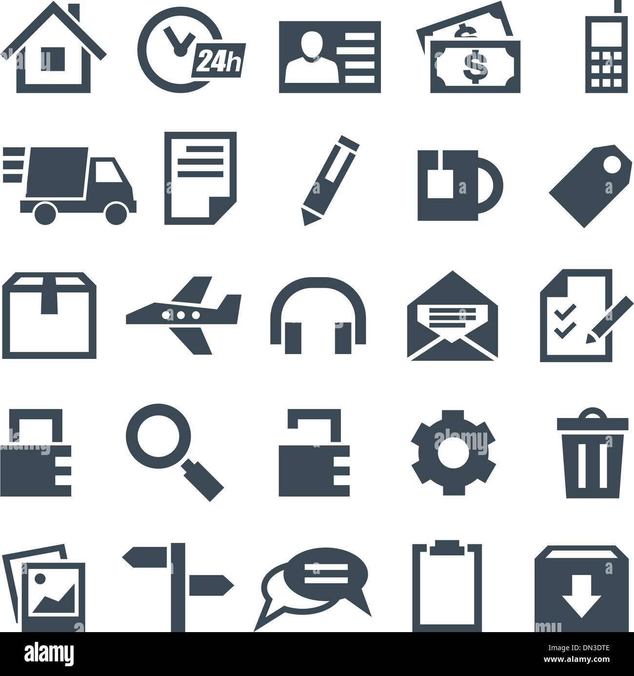 Pictogrammes vector vectors hi-res stock photography and images - Alamy