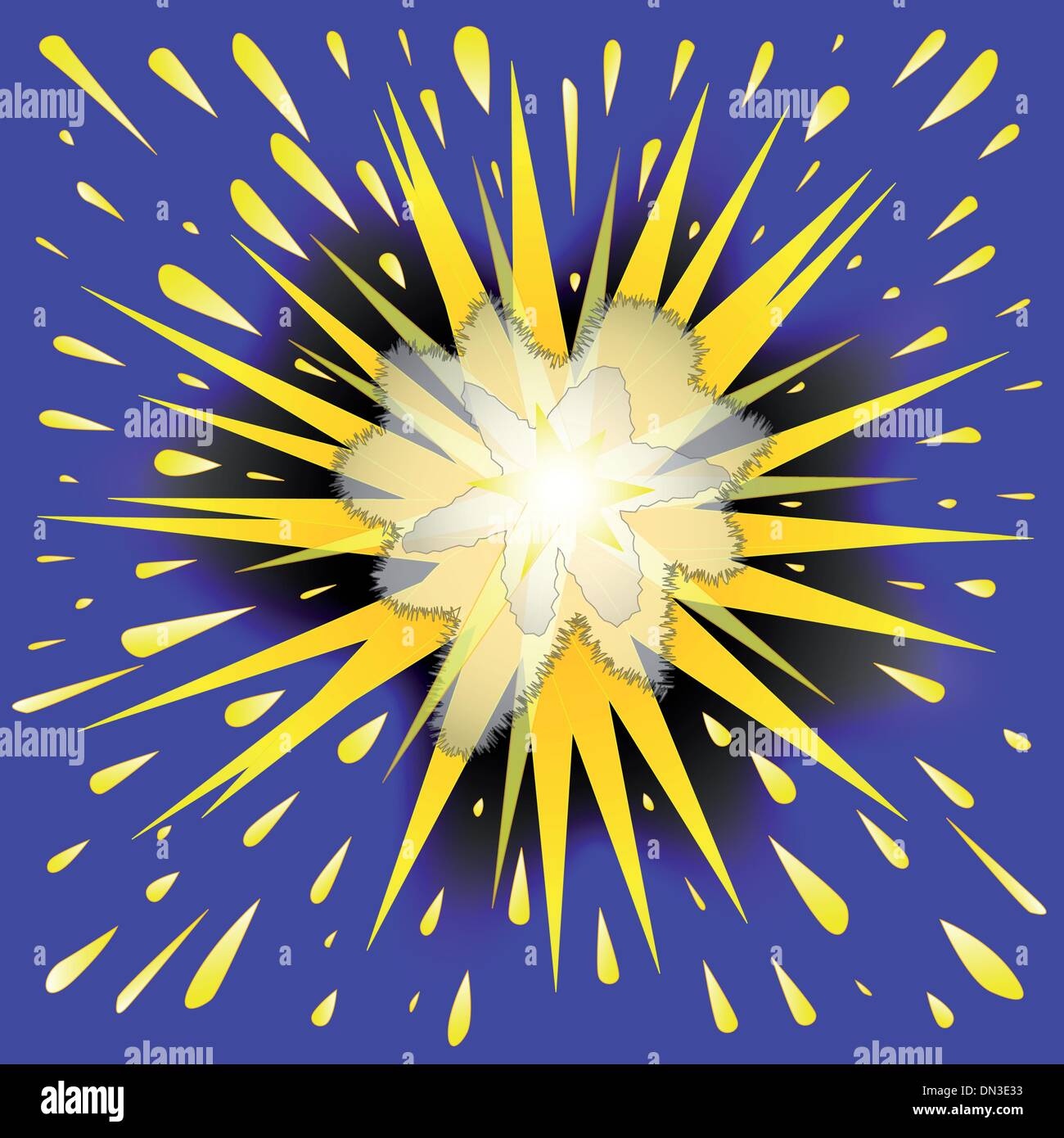 Comic blast vector vectors hi-res stock photography and images - Alamy