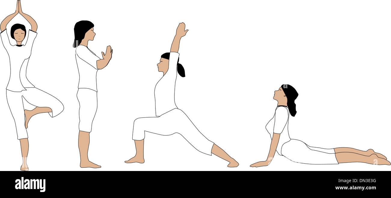 Are asana Stock Vector Images - Alamy