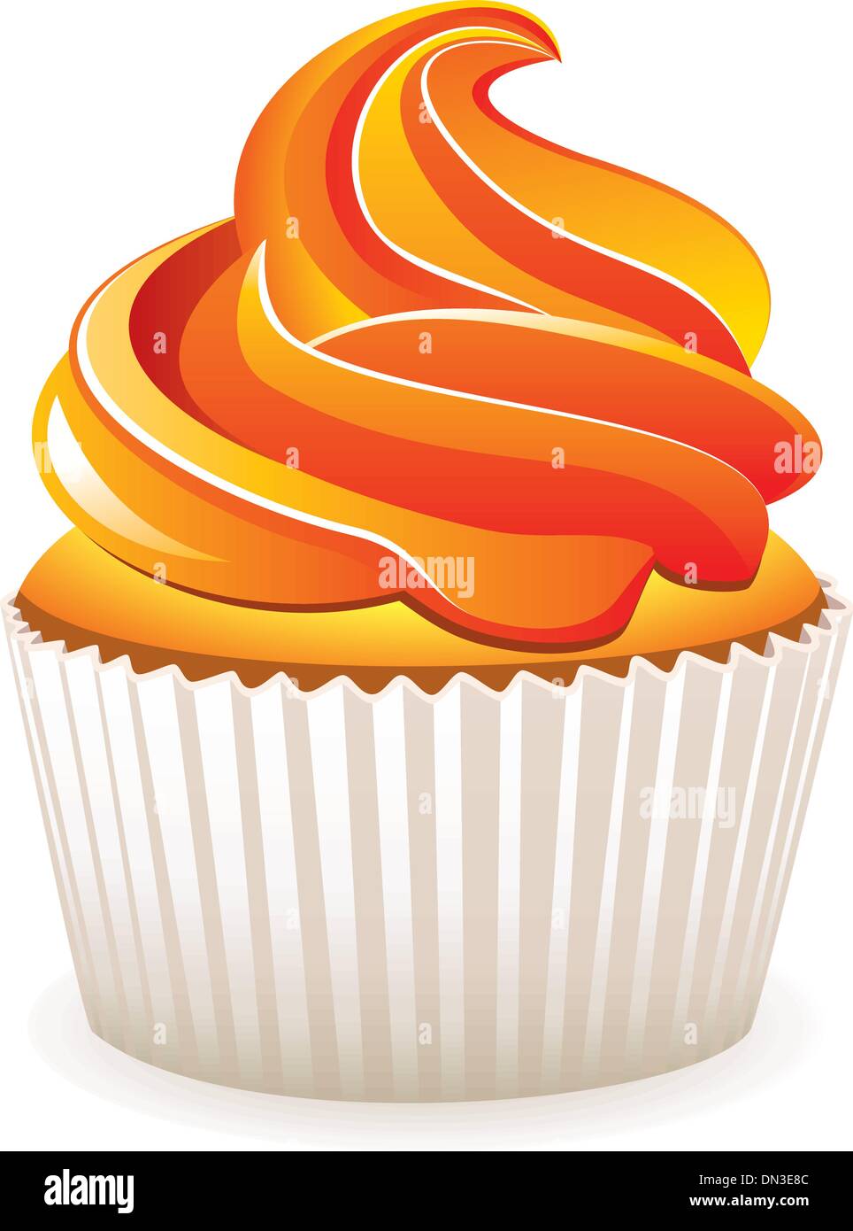 Cupcake vector vectors hi-res stock photography and images - Alamy