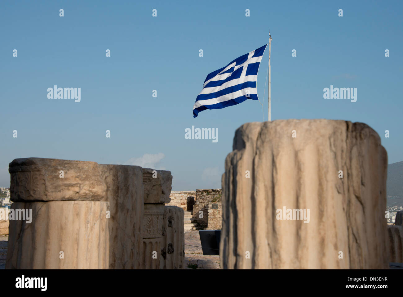 Parthenon flag hi-res stock photography and images - Alamy