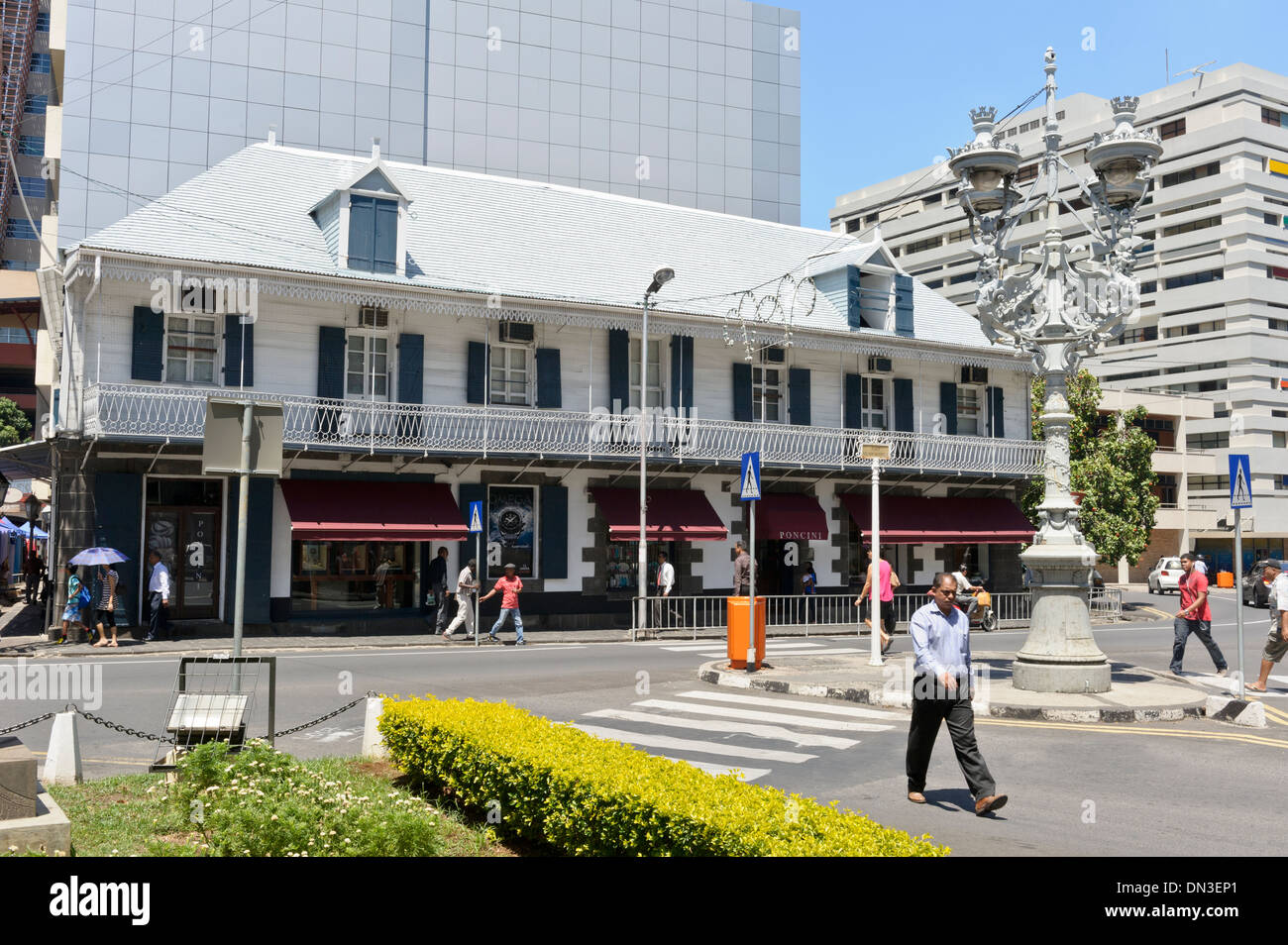 Colonial building mauritius hi-res stock photography and images - Alamy